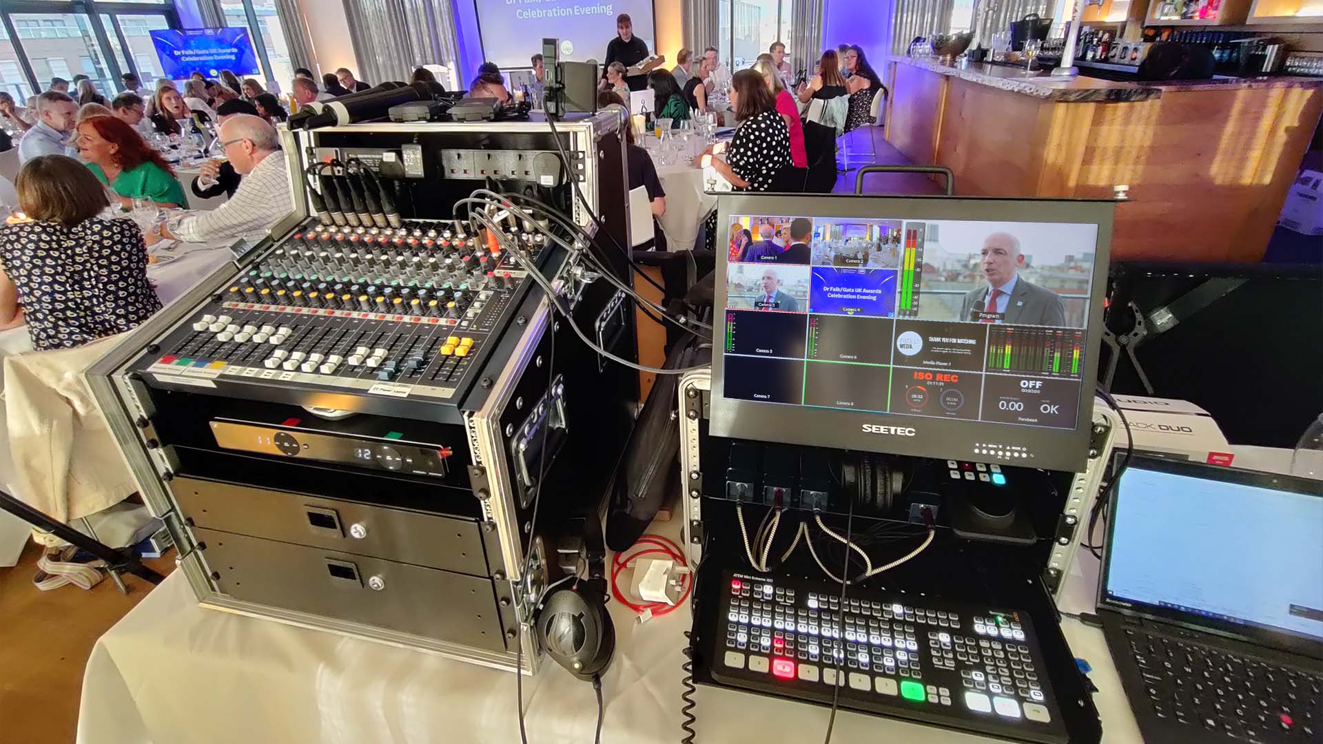 Live Sound & Edited Highlight Video for Awards Ceremony Evening in ...